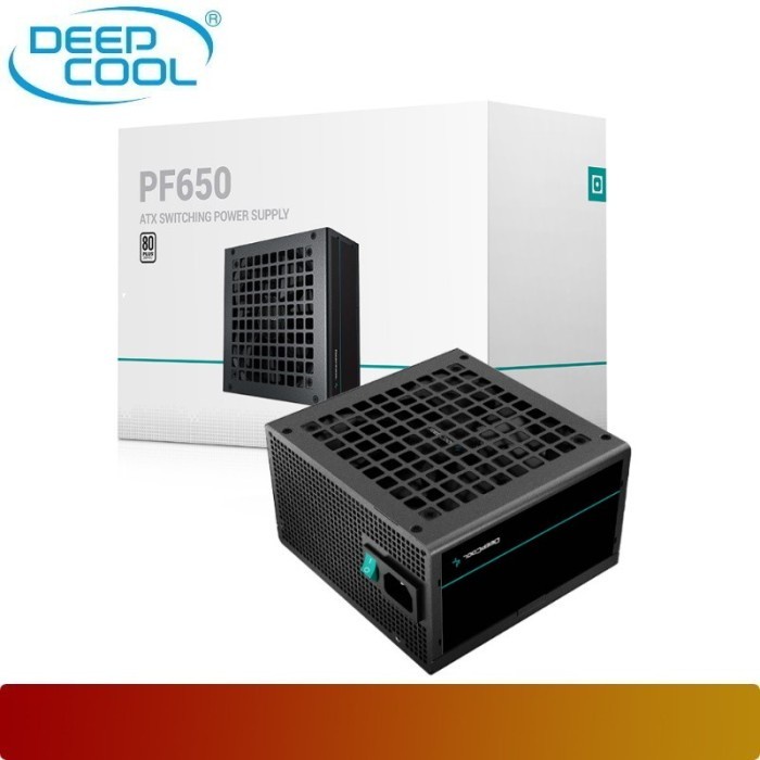 Jual DEEPCOOL Power Supply 650W DeepCool PF650 - 650W 80+ White - Flat ...