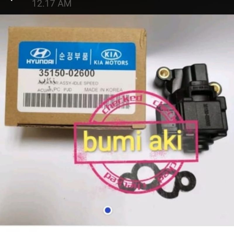 Jual SENSOR ISC IDLE SPEED CONTROL SERVO ACTUATOR IAVC HYUNDAI KIA ATOZ ...