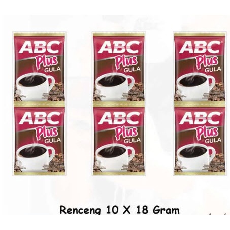 Jual KOPI ABC PLUS GULA 10 SACHET | Shopee Indonesia