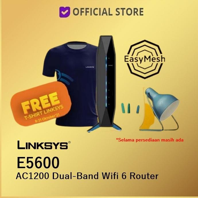 Jual LINKSYS E1200 : N300 Wi-Fi Router GARANSI RESMI 3 TAHUN | Shopee ...