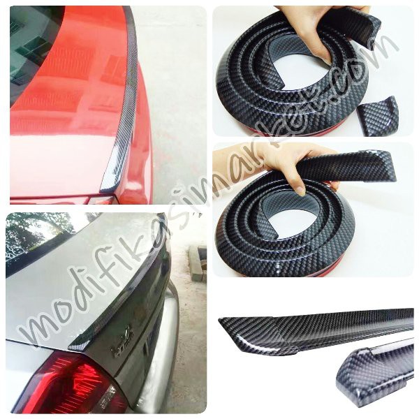 Jual Ducktail Samurai Carbon 3D/ Wing Samurai Universal | Shopee Indonesia