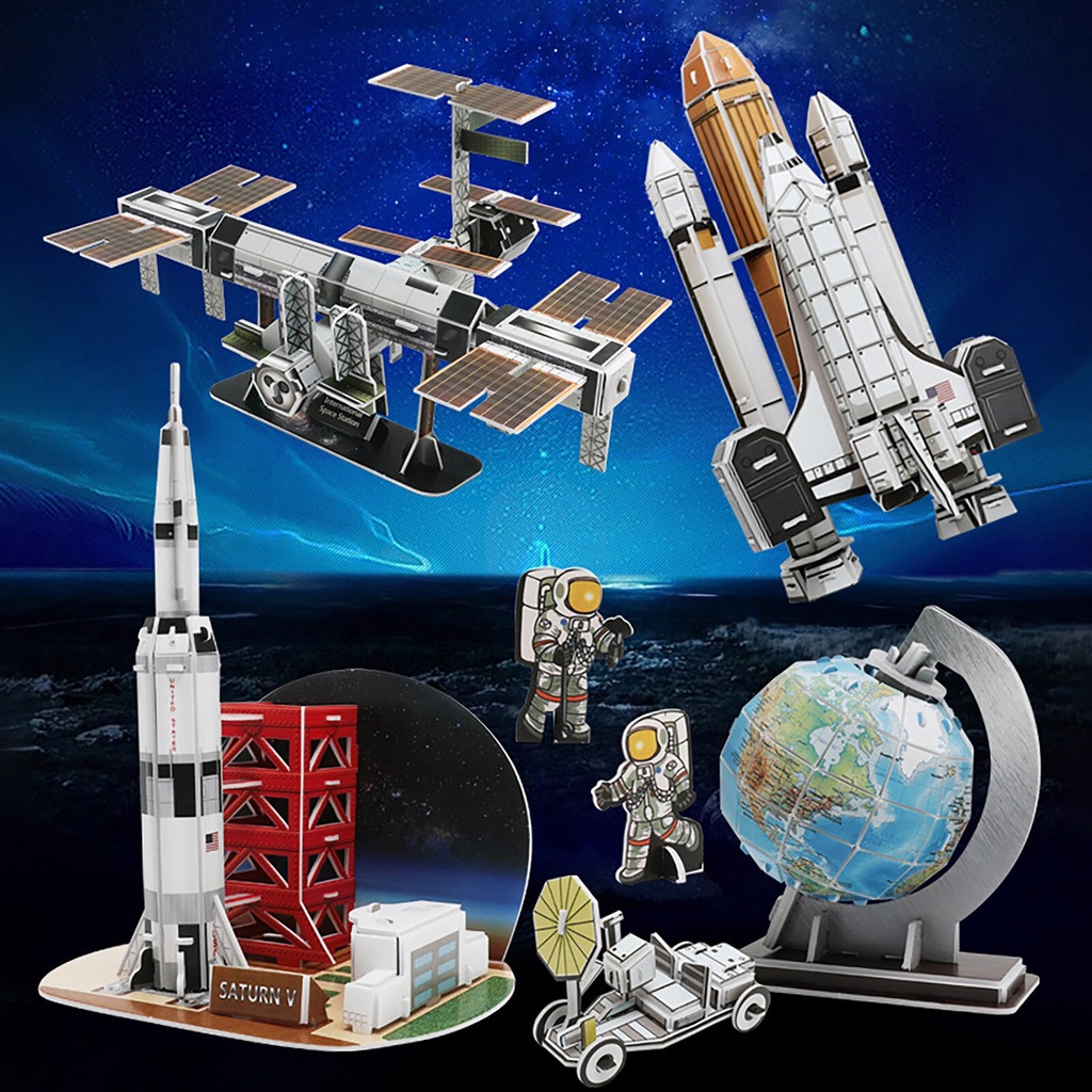 Jual DIY 3d Puzzle - Puzzle Space Series - Miniatur Puzzle - DIY ...