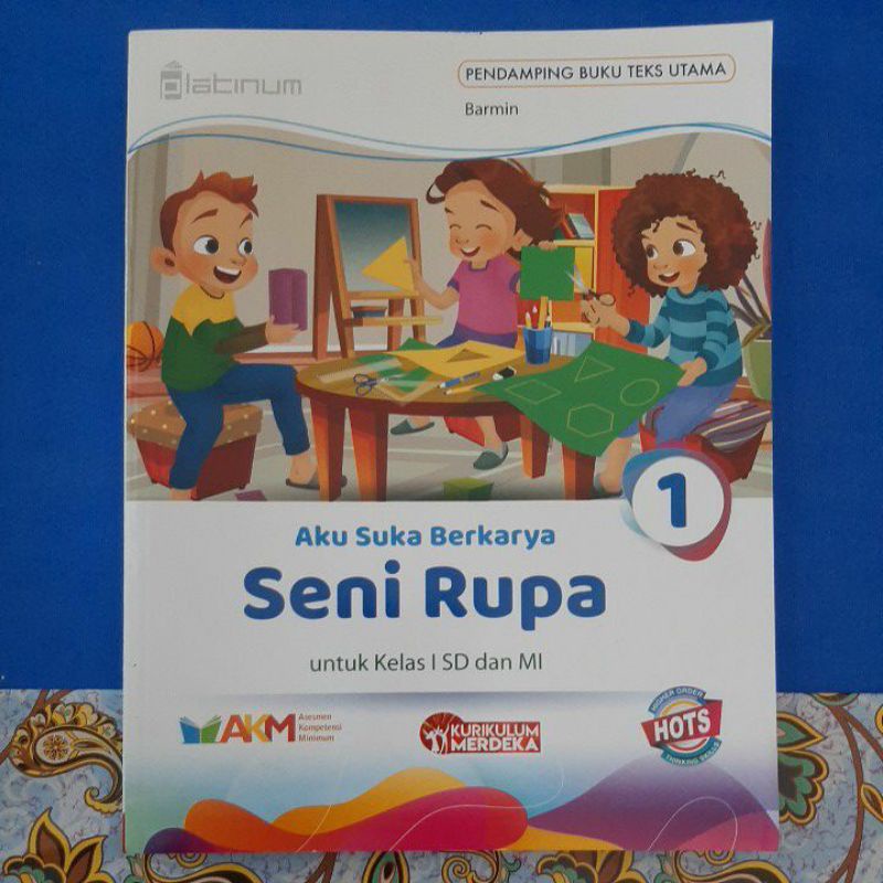 Jual Seni Rupa kelas 1 SD/MI platinum kurikulum merdeka | Shopee Indonesia