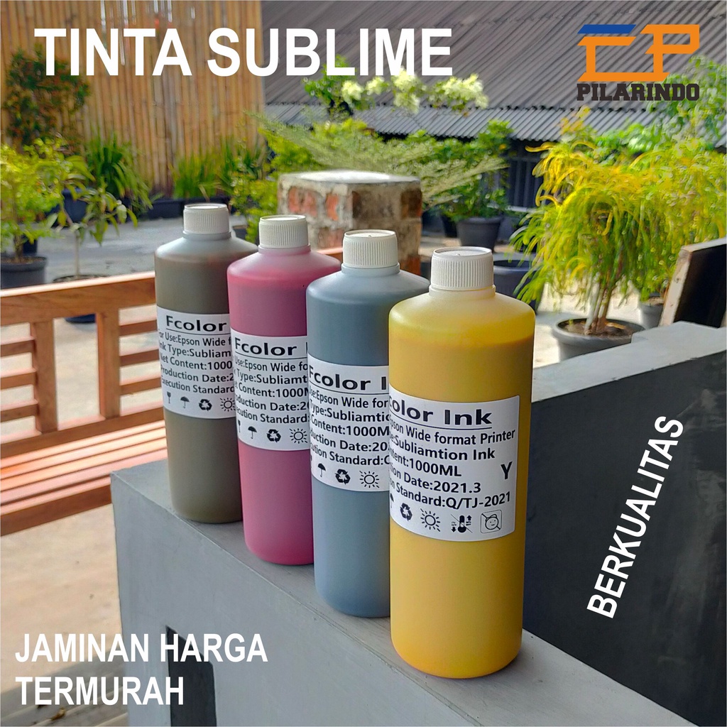 Jual Tinta Sublim / Sublimasi Flouresence 1000ml 1 Liter - Termurah ...