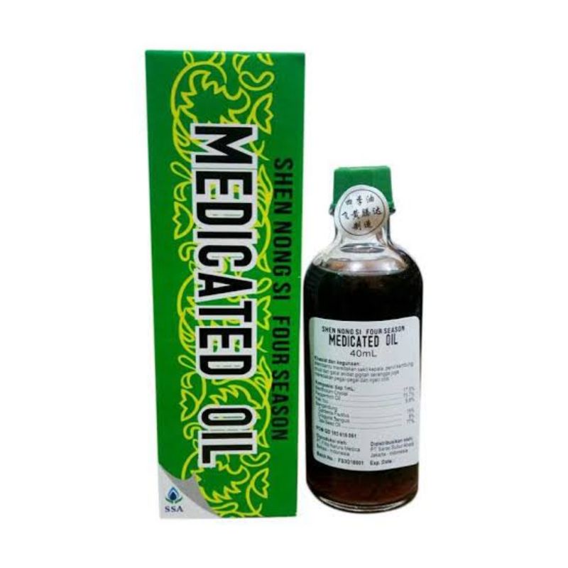 Jual Medicated Oil Four Season 40ml | Shopee Indonesia