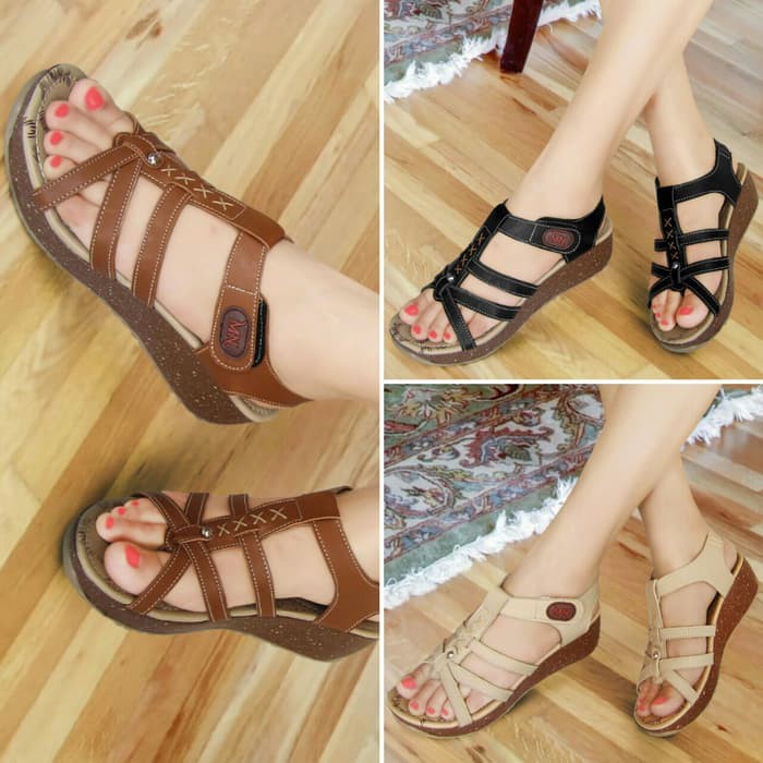 Jual IP33 Sandal Remaja Kekinian Masa Kini Murah Ready Sendal Cewek ...