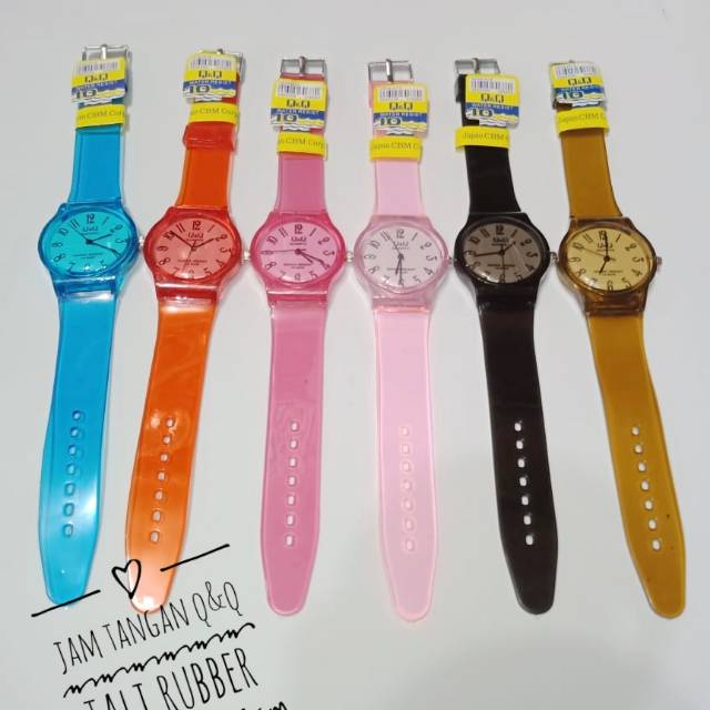 Jual Jam Tangan Q&Q Transparan | Shopee Indonesia