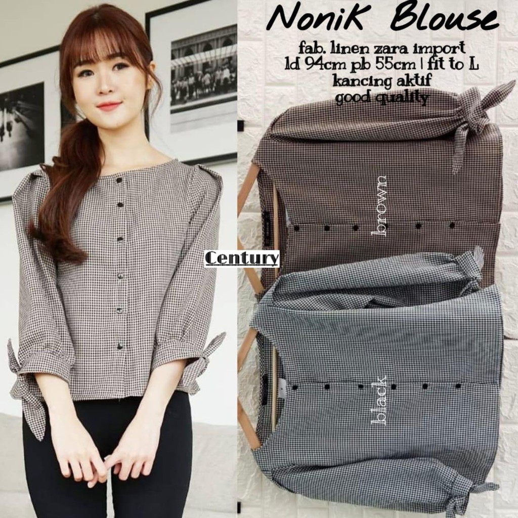 Jual Nonik Blouse by Century | Shopee Indonesia