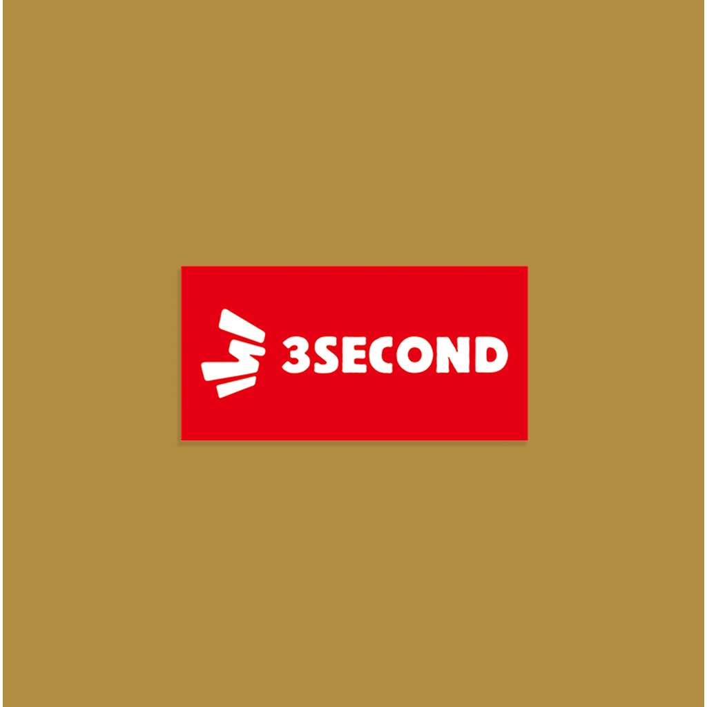 Jual STIKER GRAFTAC - Logo 3Second - STIKER AESTHETIC LAPTOP, AKSESORIS ...