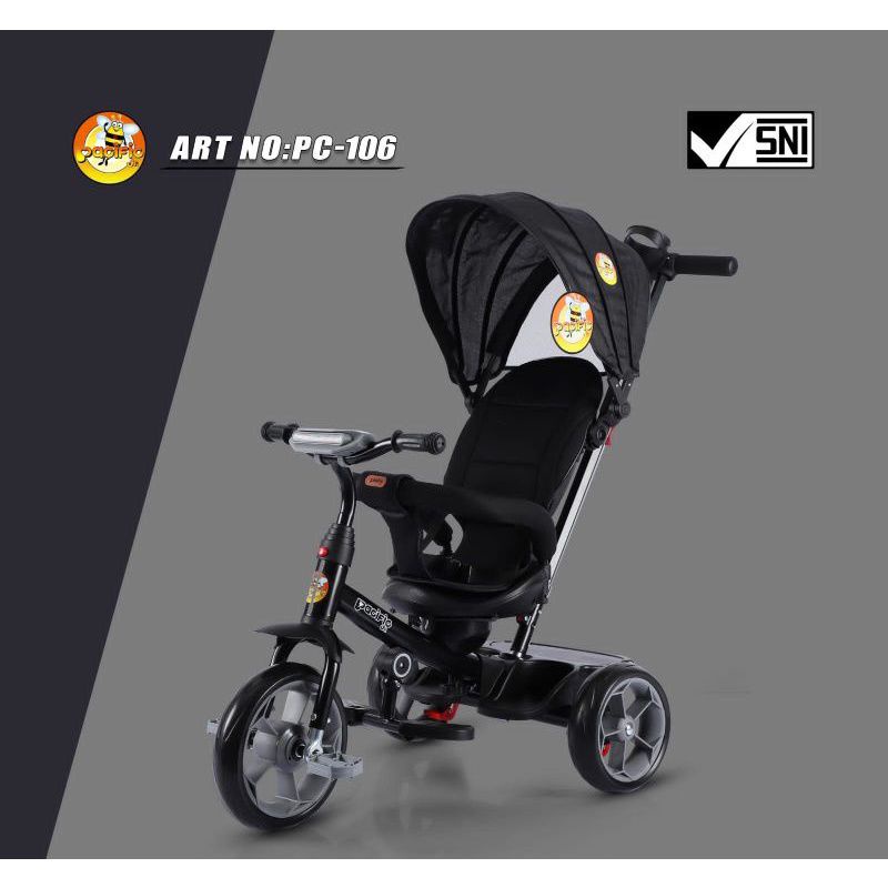 Jual Sepeda Roda Tiga Stroller balita Pacific 106 | Shopee Indonesia