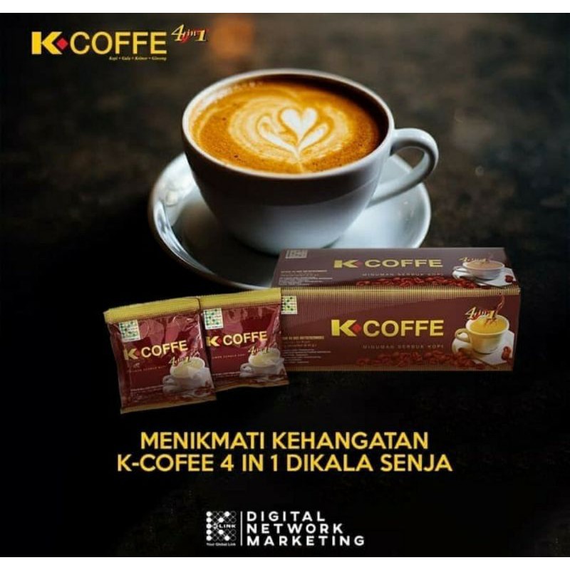 Jual KCOFFEE GINSENG 4in1 (per 5 sachets) | Shopee Indonesia