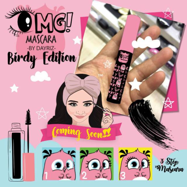 Jual OMG Mascara The Birdy Limited Edition | Shopee Indonesia