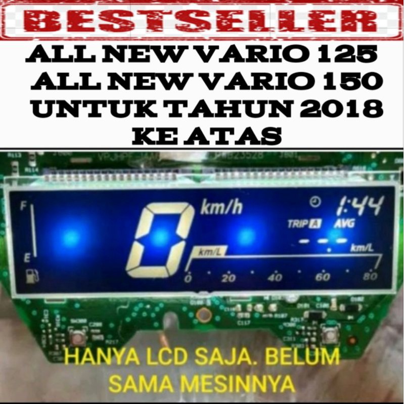 Jual LCD MESIN SPEDOMETER NEW VARIO 125 NEW VARIO 150 VARIO 160 2018 ...