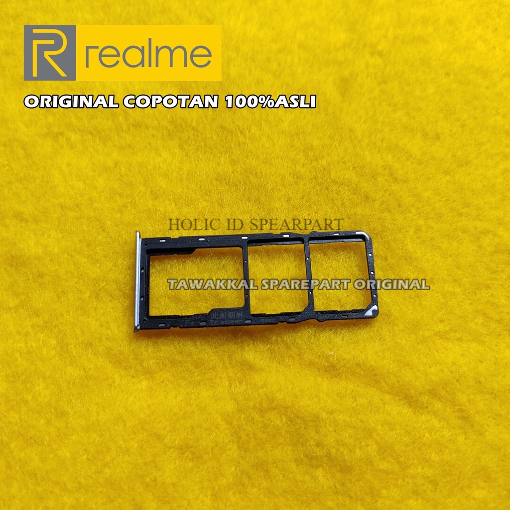 Jual SIM TRAY / TEMPAT KARTU REALME C15 / C12 / C11 ORIGINAL COPOTAN ...