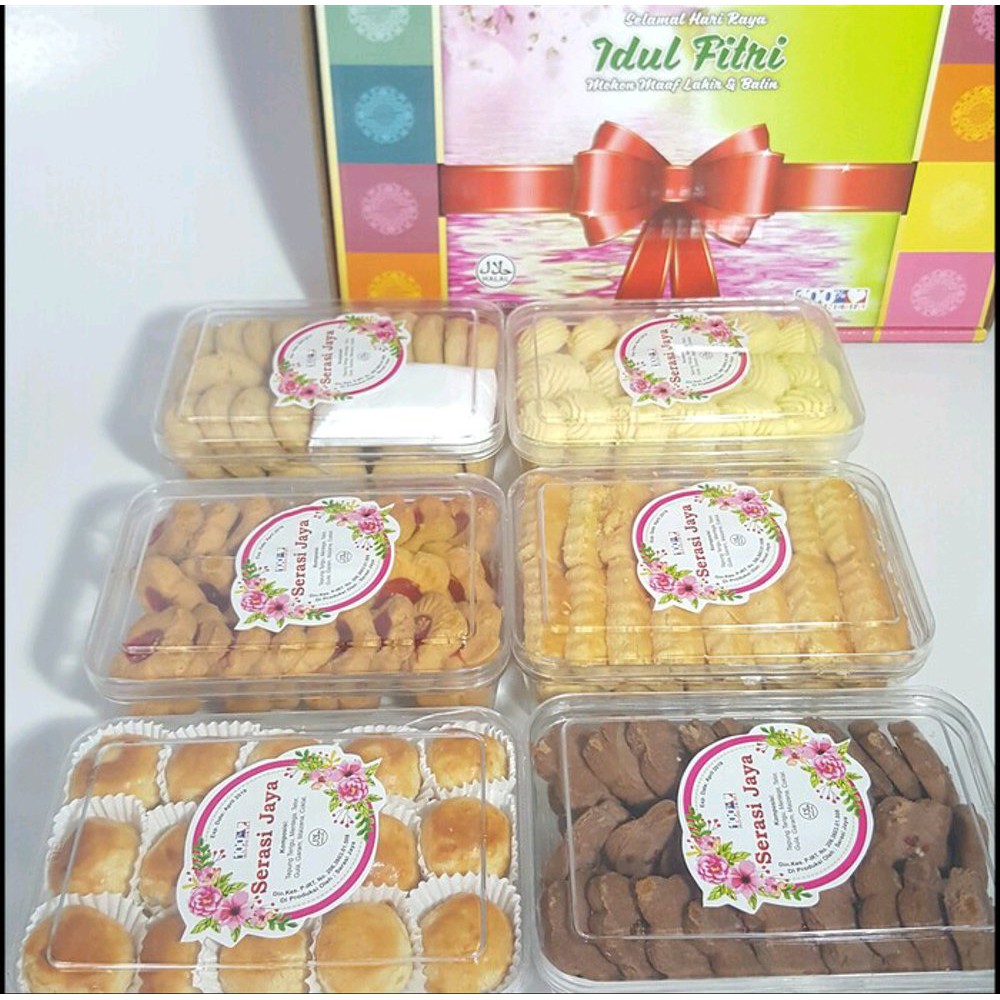 Jual PAKET Kue Kering Special Lebaran MURAH Pasti ENAK Edisi Kue Isi 6 ...