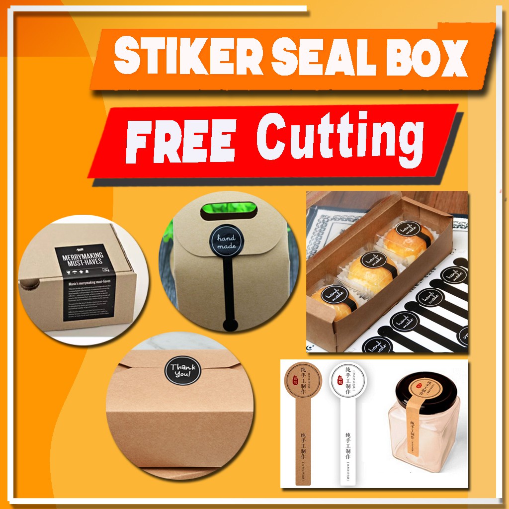 Jual Stiker Segel Kemasan Packaging Custom A3+ | Shopee Indonesia
