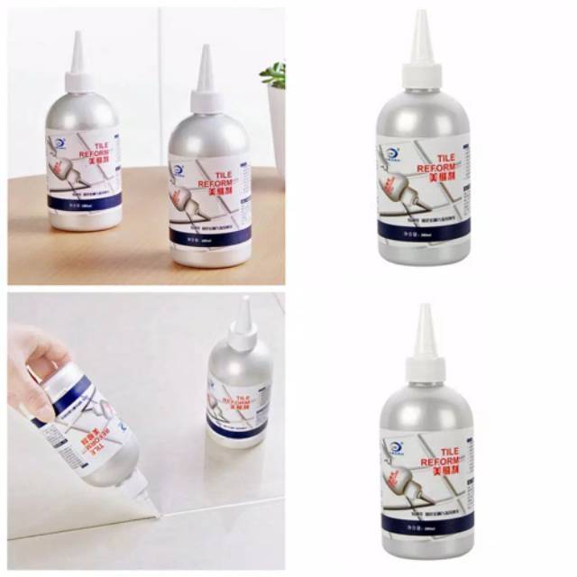 Jual Tile Reform 280ml Lem Nat Kramik Perbaikan Nat Kramik Pengisi Gap ...