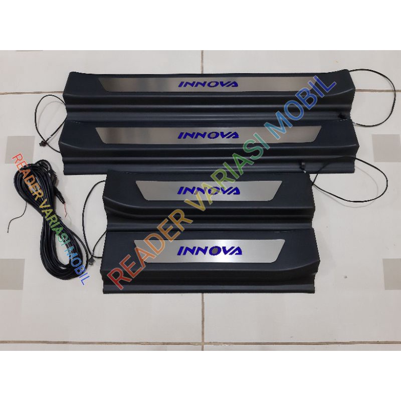 Jual Sill Plate Samping Sillplate Samping Side Scuff Plate INNOVA REBORN 2016 2017 2018 2019 ...