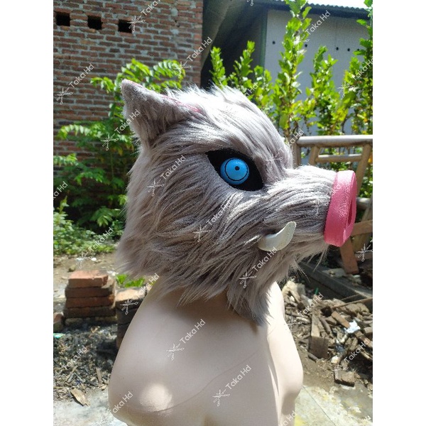 Jual Topeng Inosuke (boar mask) kimetsu no yaiba | Shopee Indonesia