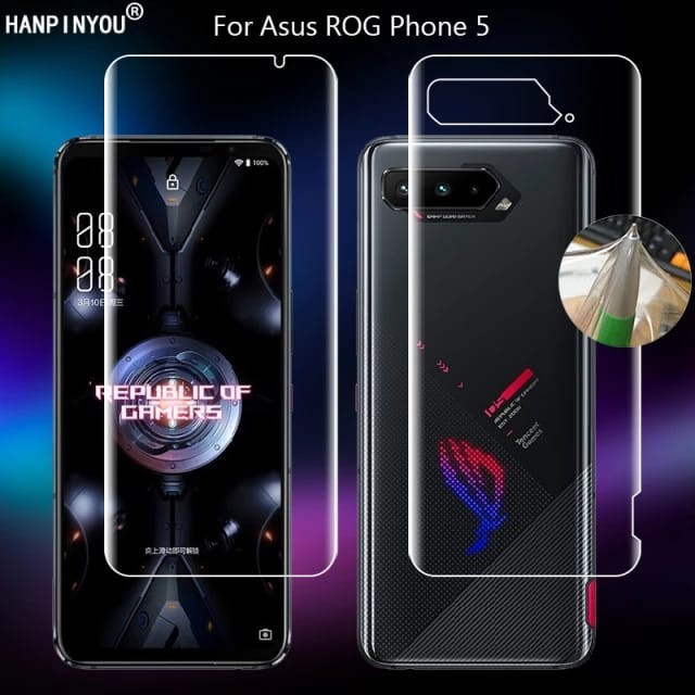 Jual ASUS ROG PHONE 5S PRO / 5 / 3 / 2 HYDROGEL FULL BODY FRONT & BACK ...