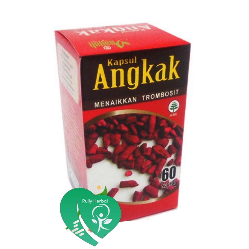 Jual Kapsul Angkak Beras Merah Untuk Menaikkan Trombosit 60 Kapsul ...