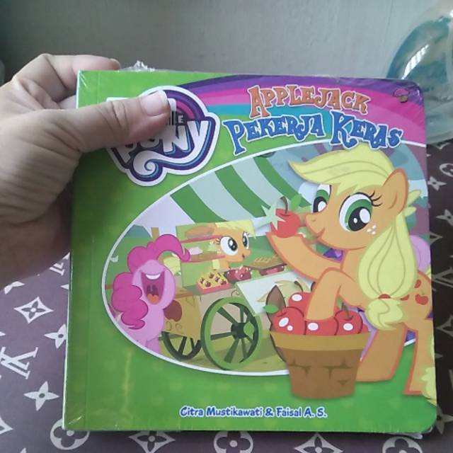 Jual Buku anak my little pony apple jack pekerja keras | Shopee Indonesia
