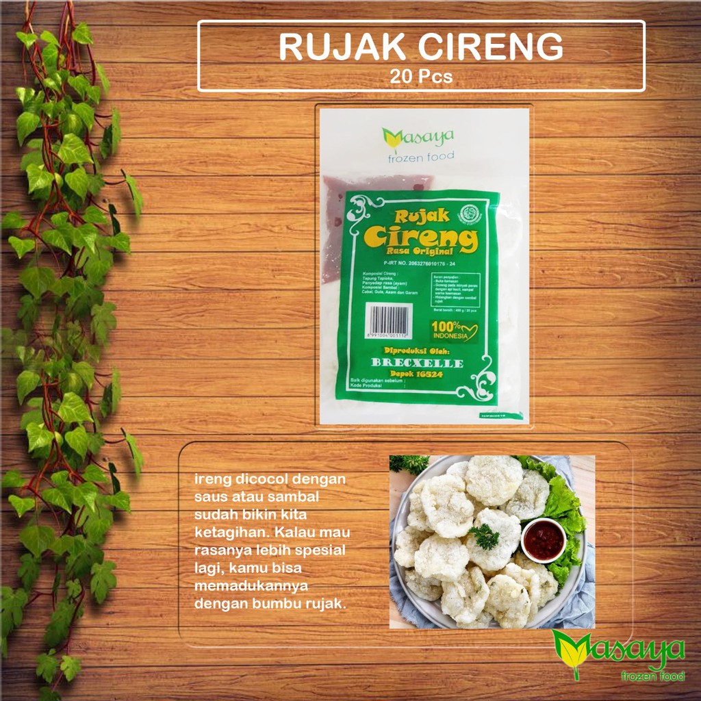 Jual Rujak Cireng Frozen | Shopee Indonesia