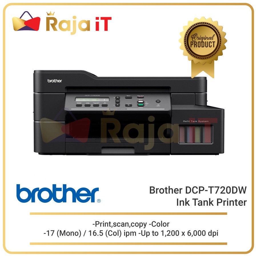 Jual BROTHER Printer DCP-T720DW Ink Tank Printer | Shopee Indonesia