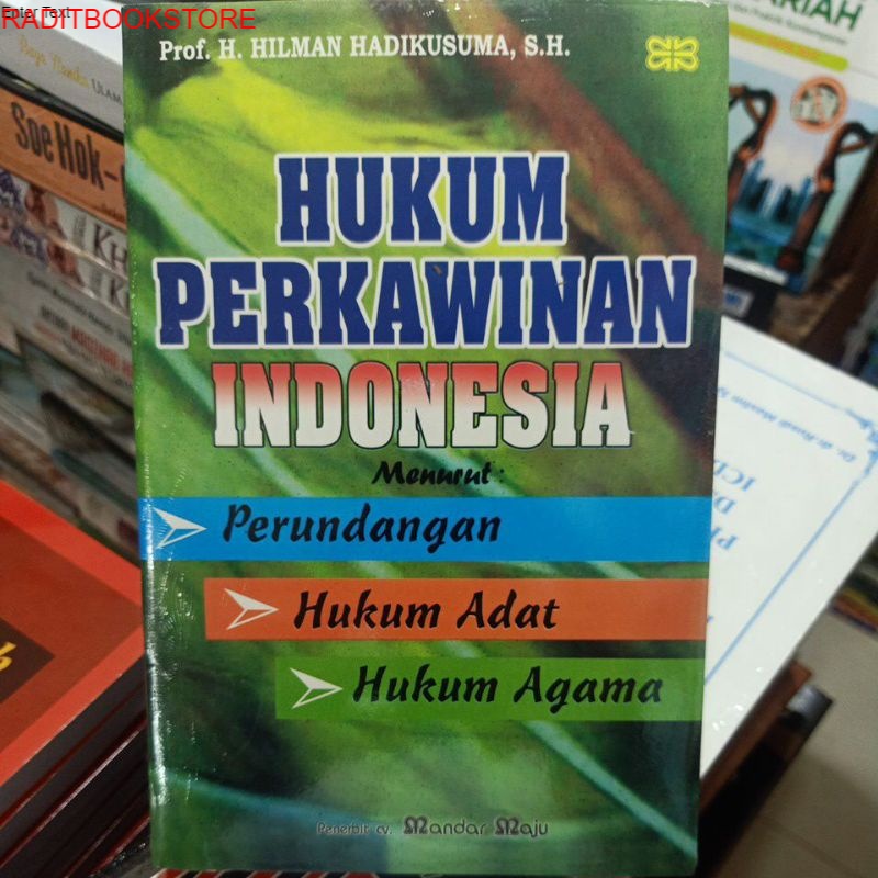 Jual Hukum Perkawinan Indonesia By Hilman Hadikusuma - | Shopee Indonesia