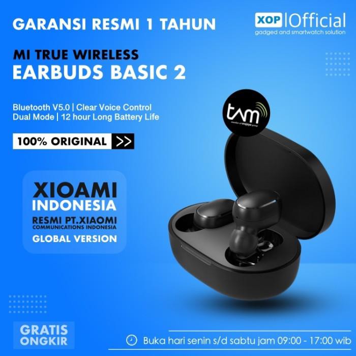 Jual Xiaomi Mi True Wireless Earbuds Basic 2 Original | Shopee Indonesia