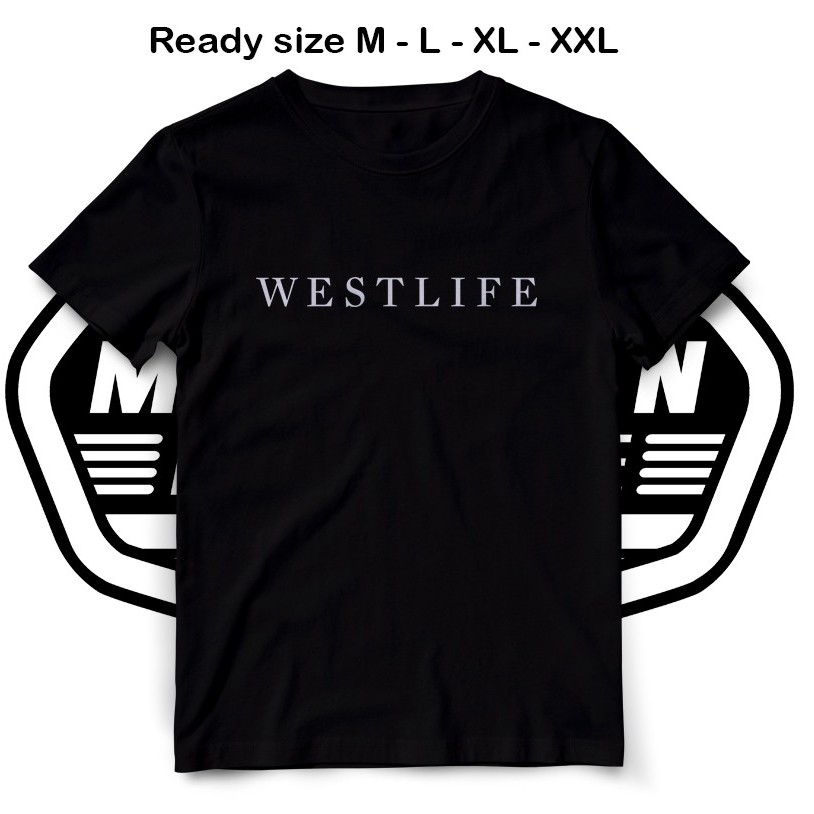 Jual KAOS BOYBAND - WESTLIFE - WESTLIFE LOGO | Shopee Indonesia