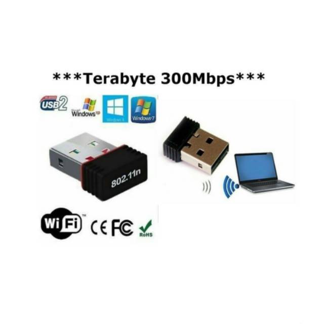 Jual Usb wifi Wireless 300mbps adapter network Dongle 802.11N bukan ...