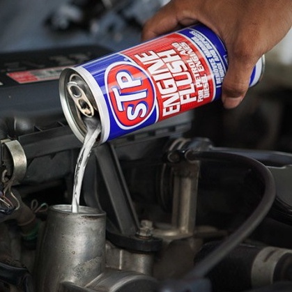 Jual OIL FLUSH STP ENGINE FLUSH 450mL kuras oli mesin anti kerak lumpur ...