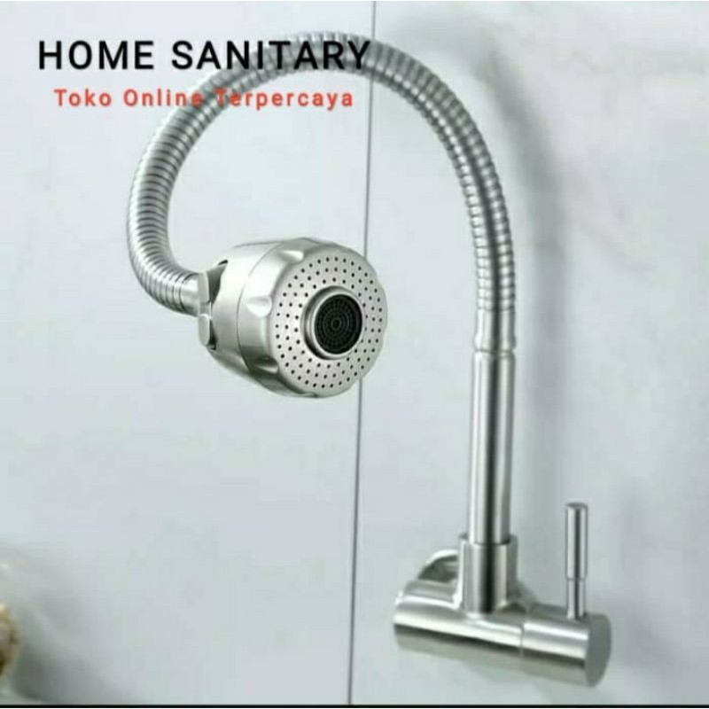 Jual KRAN DAPUR STANLESS STEEL KRAN CUCI PIRING KRAN SINK | Shopee ...