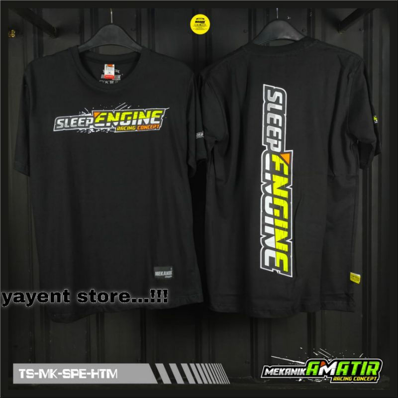 Jual KAOS RACING PRIA SLEEP ENGINE 100% ORIGINAL | Shopee Indonesia