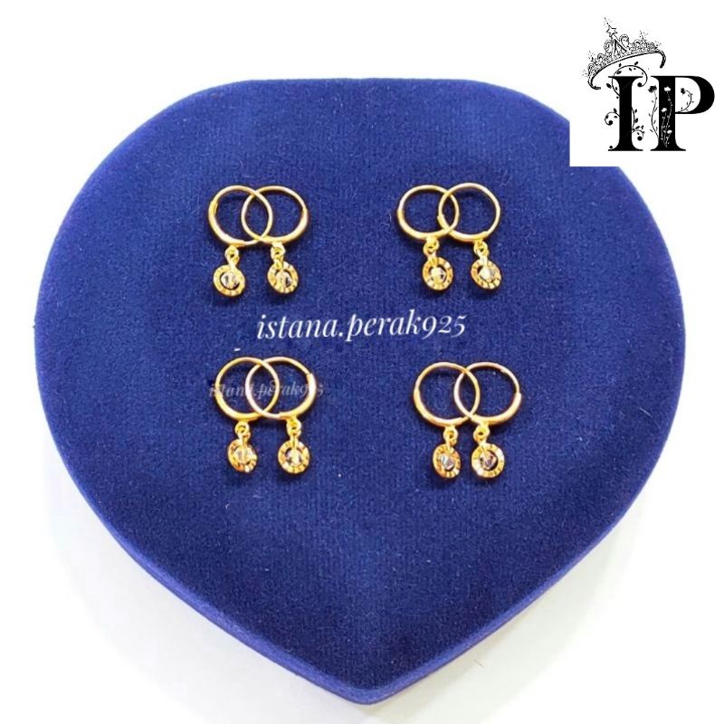 Jual ANTING KAIT ANAK PERAK ASLI 925 LAPIS EMAS - MODEL KENIP - PERHIASAN PERAK ANAK | Shopee ...