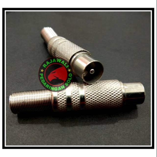 Jual JACK ANTENA MALE - KONEKTOR ANTENA MALE | Shopee Indonesia