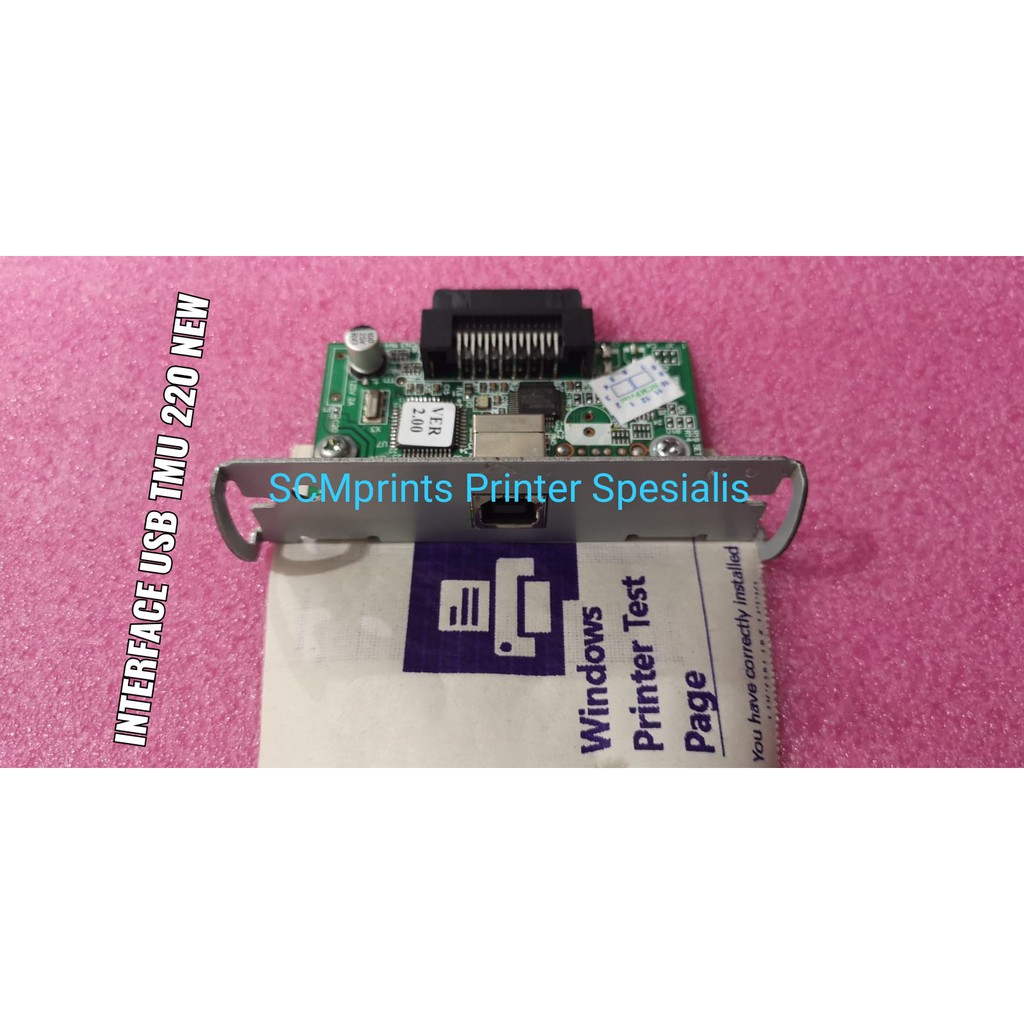 Jual USB Port Interface Epson TMU 220 TMT 81 TMT 88IV TMU 230 EPSON UB ...