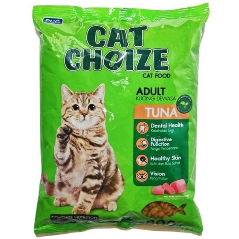 Jual cat choize adult tuna kemasan ijo pakan kucing dewasa 800g ...