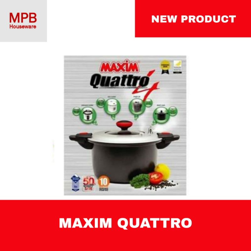 Jual PANCI MAXIM PRESTO 6 LITER 4 IN 1 - NHAL-QUAT | Shopee Indonesia