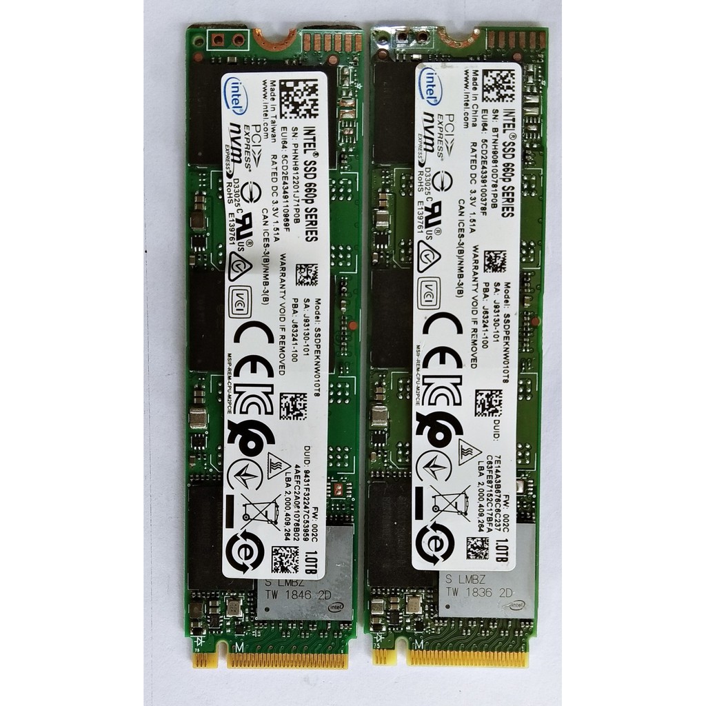 Jual intel SSD NVME 1TB | Shopee Indonesia