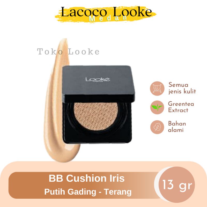 Jual IRIS BB Cushion Looke dan REFILL (Light Beige - Kulit Putih Terang ...
