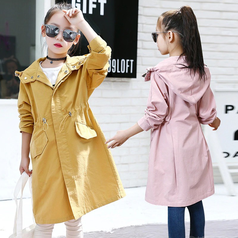 Jual Spring Autumn Jacket For Girls Hoodies Coat Teenage Children ...
