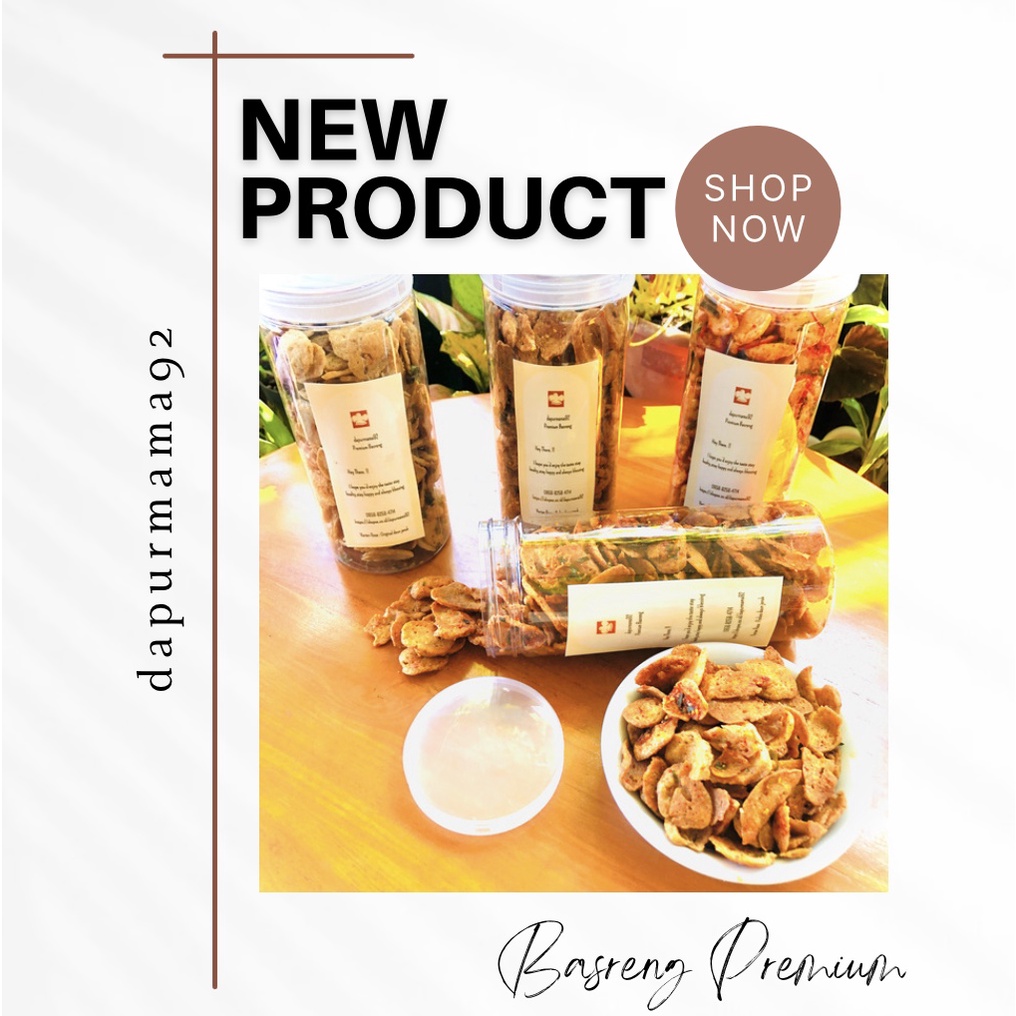 Jual Basreng Premium Rasa Original - Daun Jeruk | Shopee Indonesia