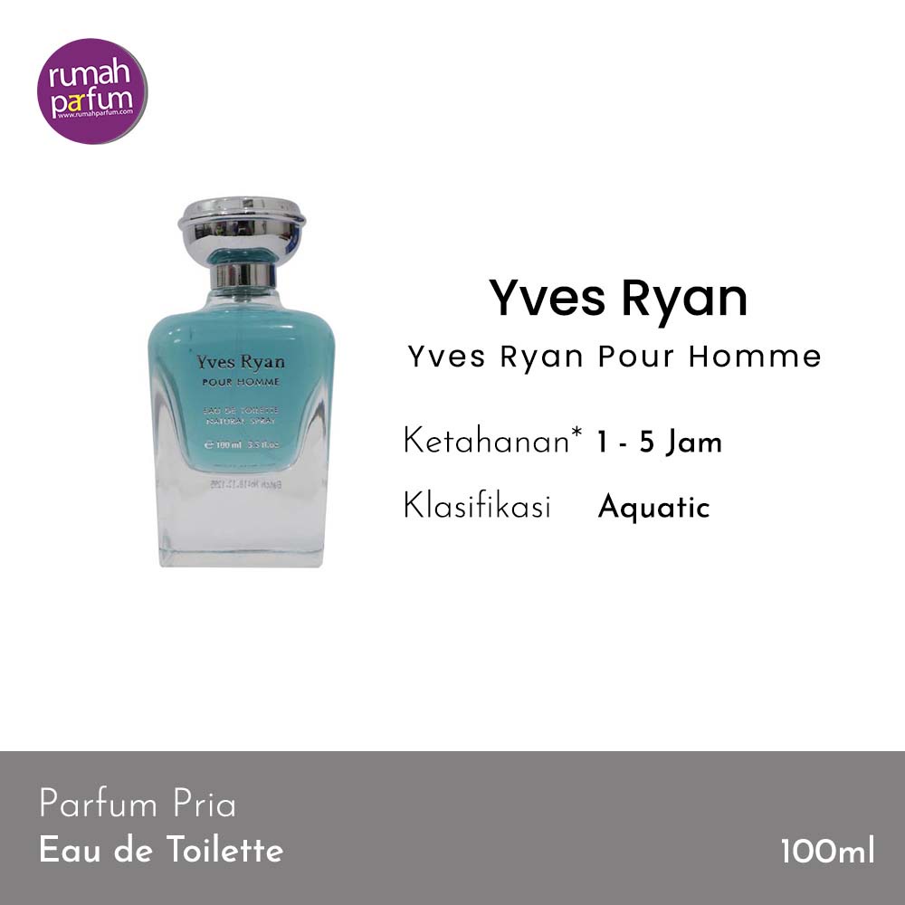 Jual Parfum Pria Yves Ryan Yves Ryan Pour Homme FREE Yves Ryan Pour ...