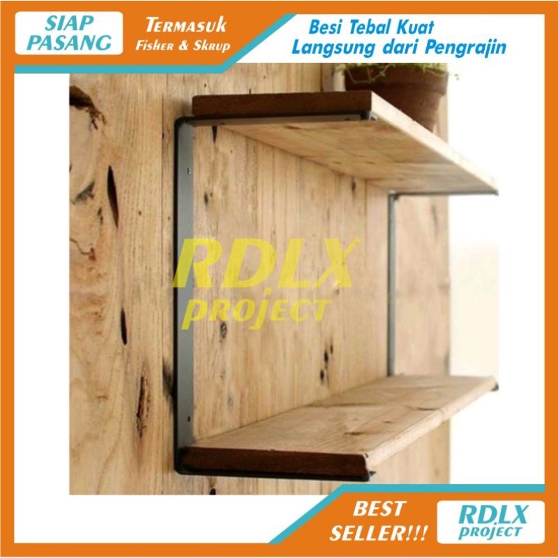 Jual Rak Dinding Rak Dapur Rak Siku L Rak Dinding Minimalis Rak Ambalan ...