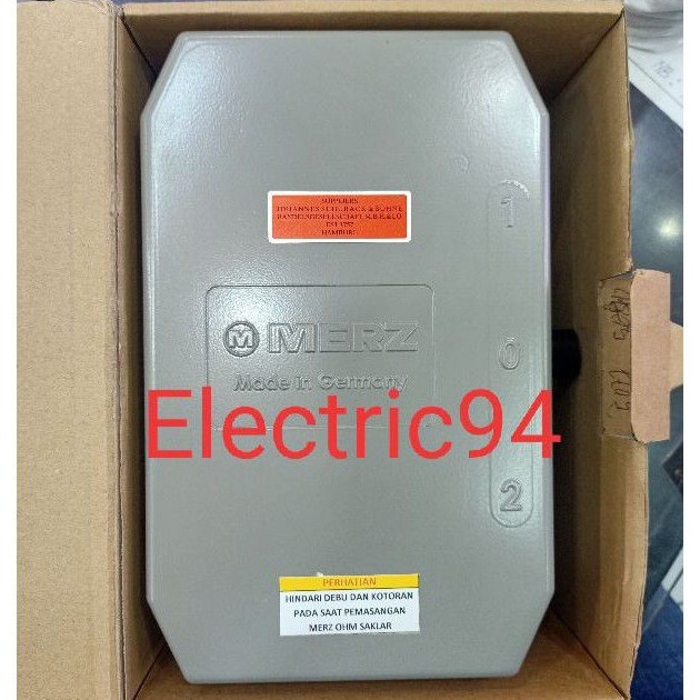 Jual COS MERZ ohm saklar / COS / change over switch 4 pole 100 Amper ...