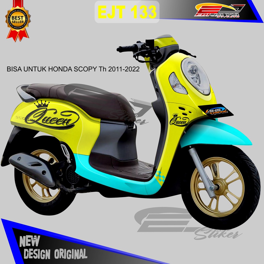 Jual DECAL SCOOPY 2013-2022 FULL BLOK BODY 26 WARNA / DECAL STICKER ...
