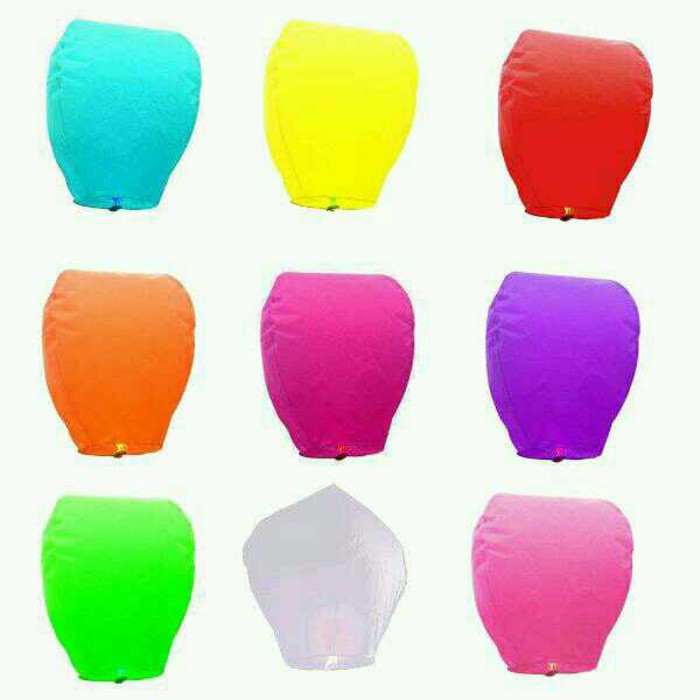 Jual Lampion Terbang / Flying Lantern ukuran besar tinggi 82CM | Shopee ...