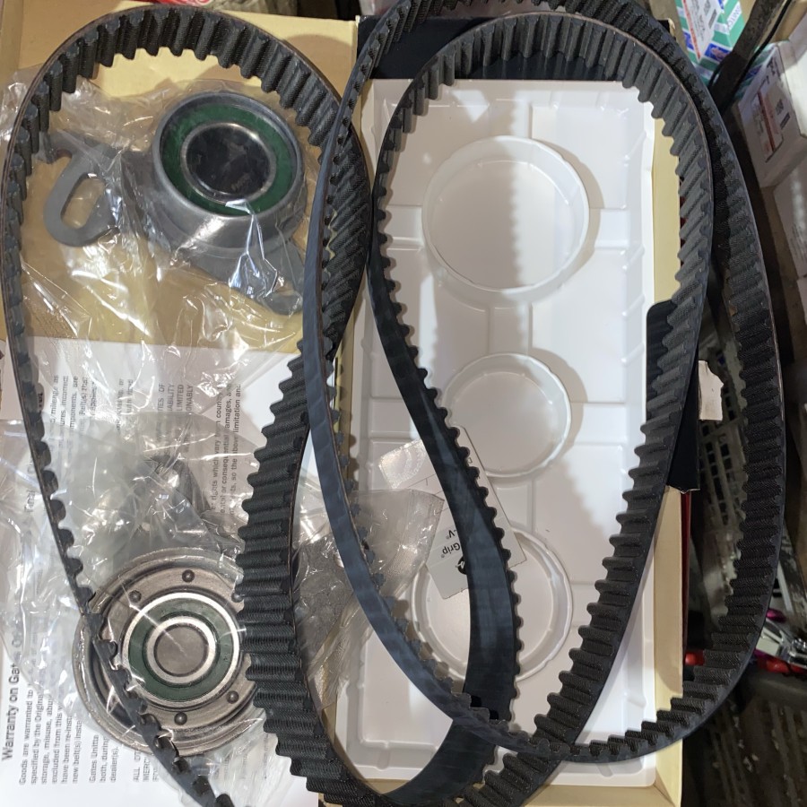 Jual Timing belt L300 diesel plus tensioner 4d56 | Shopee Indonesia